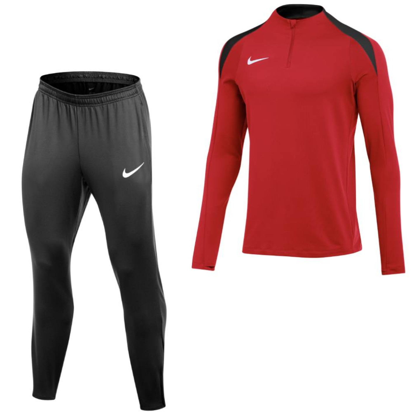 Nike Strike 24 Tracksuit 1/4-Zip Red White - KNVBshop.nl