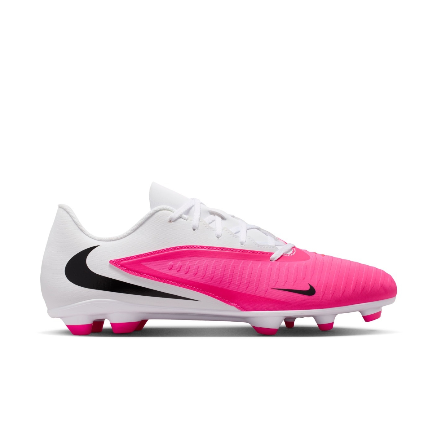 Nike Phantom 6 Low Club (MG) Gras / Kunstgras Voetbalschoenen Wit ...