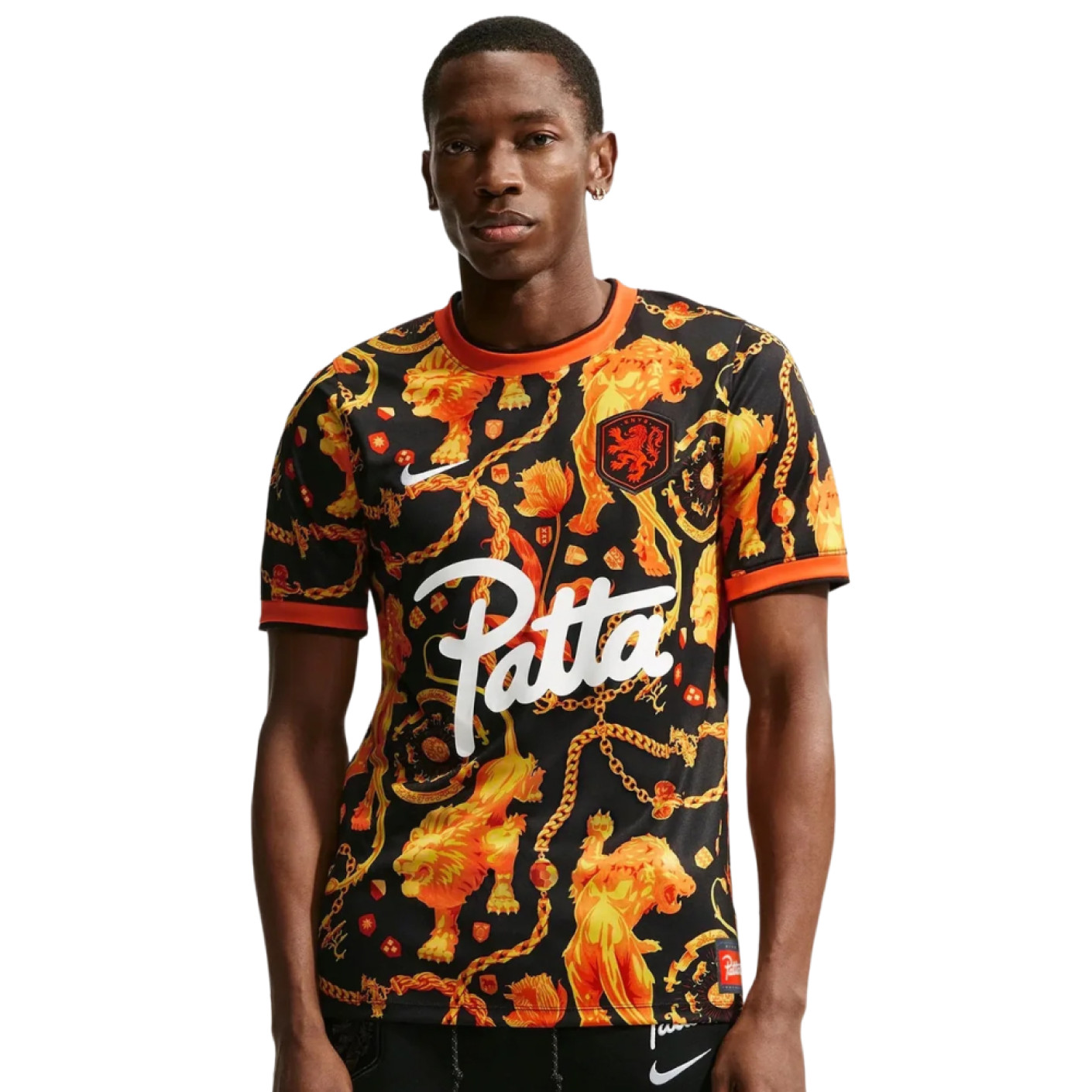Nike x Patta Nederlands Elftal Pre-Match Trainingsshirt 2026-2028 ...